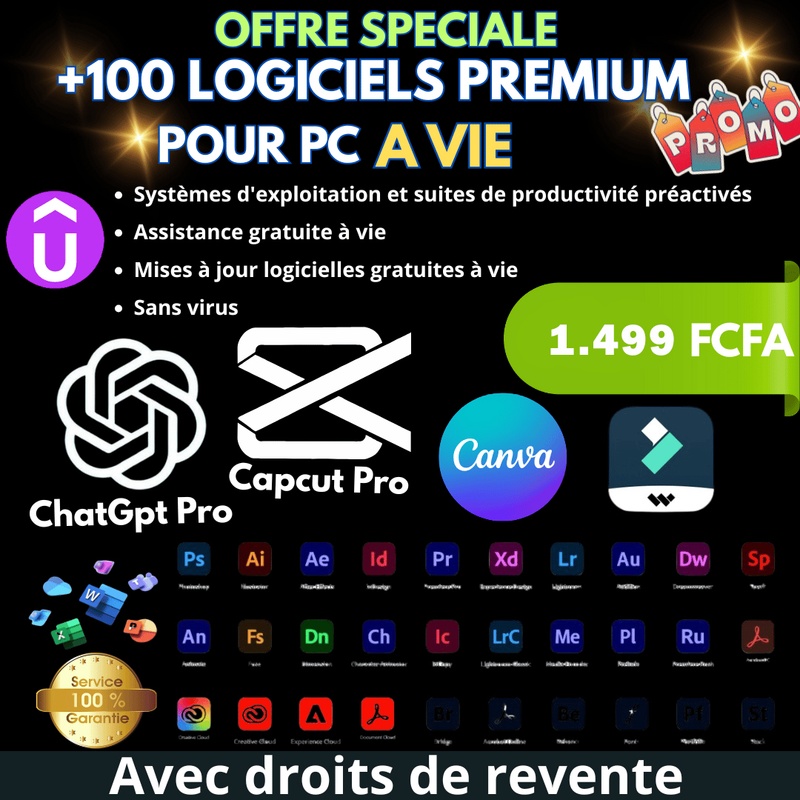 Fusion Link - Pack +100 Logiciels Premium